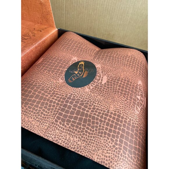 Freebird by Steven | Shoes | Freebird By Steven Terra Red Leather Croco Wedge Sandals Size 1 New ...